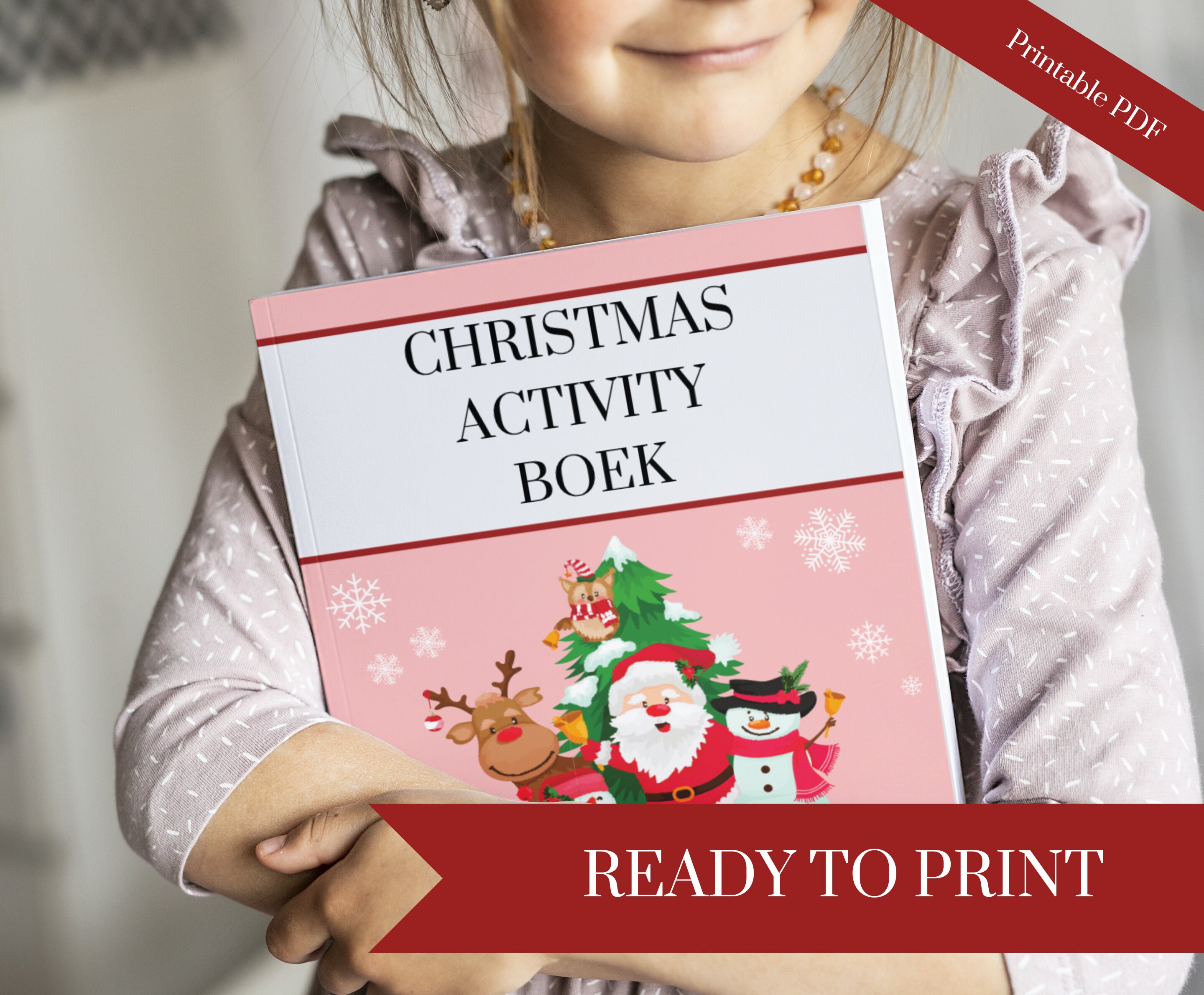 Christmas Activity Book Christmas Activities for Kids Christmas Busy ...