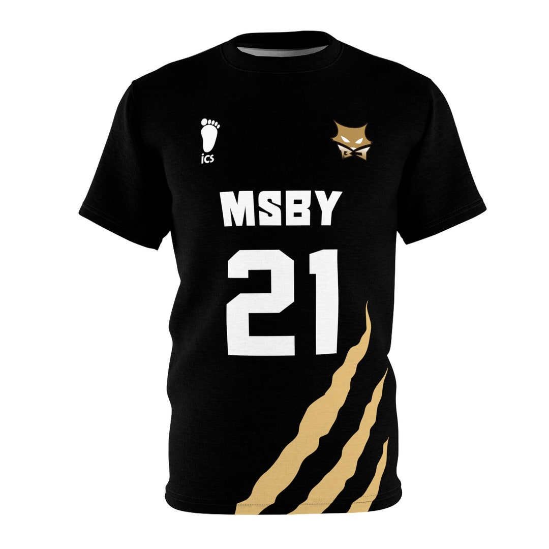 Haikyuu Msby Black Jackals Jersey, Unisex Sport Shirt, New Year-anime ...