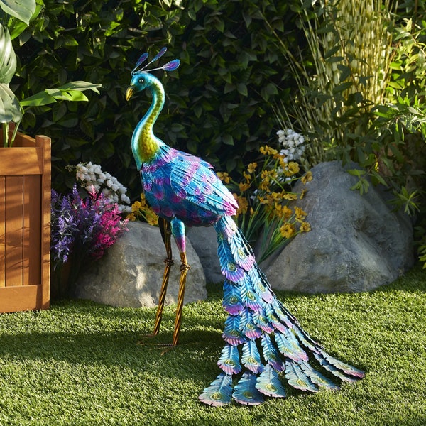 Peacock Statue - Etsy