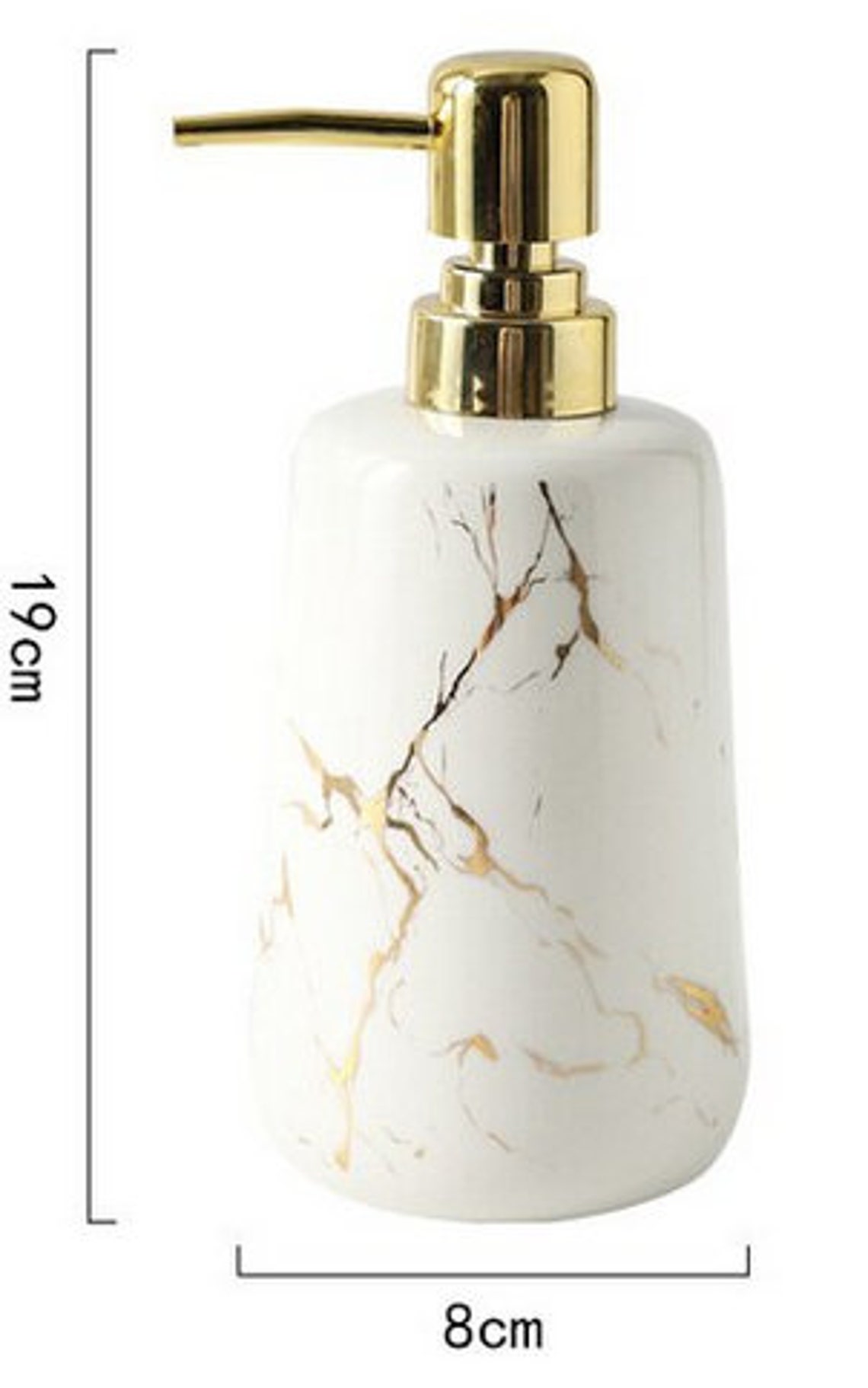 Ceramic Soap & Lotion Dispenser Set With Tray Soap Aromatherapy Bottle ...