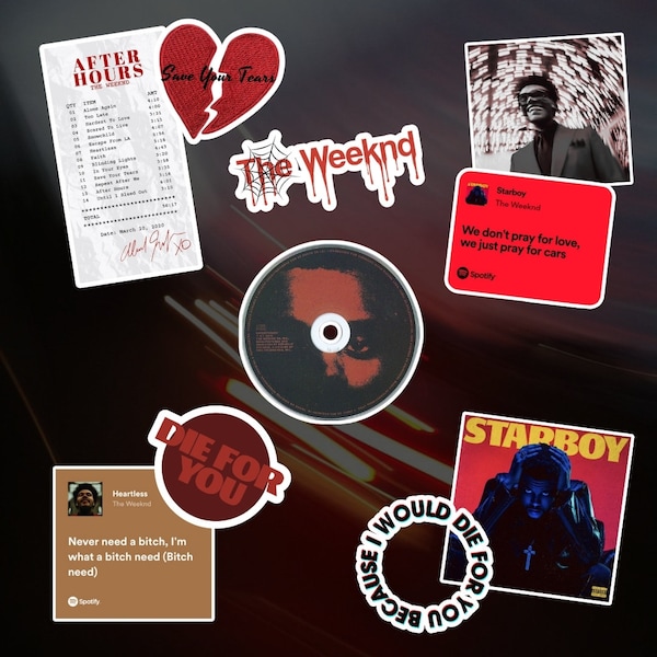 The Weeknd Svg - Etsy