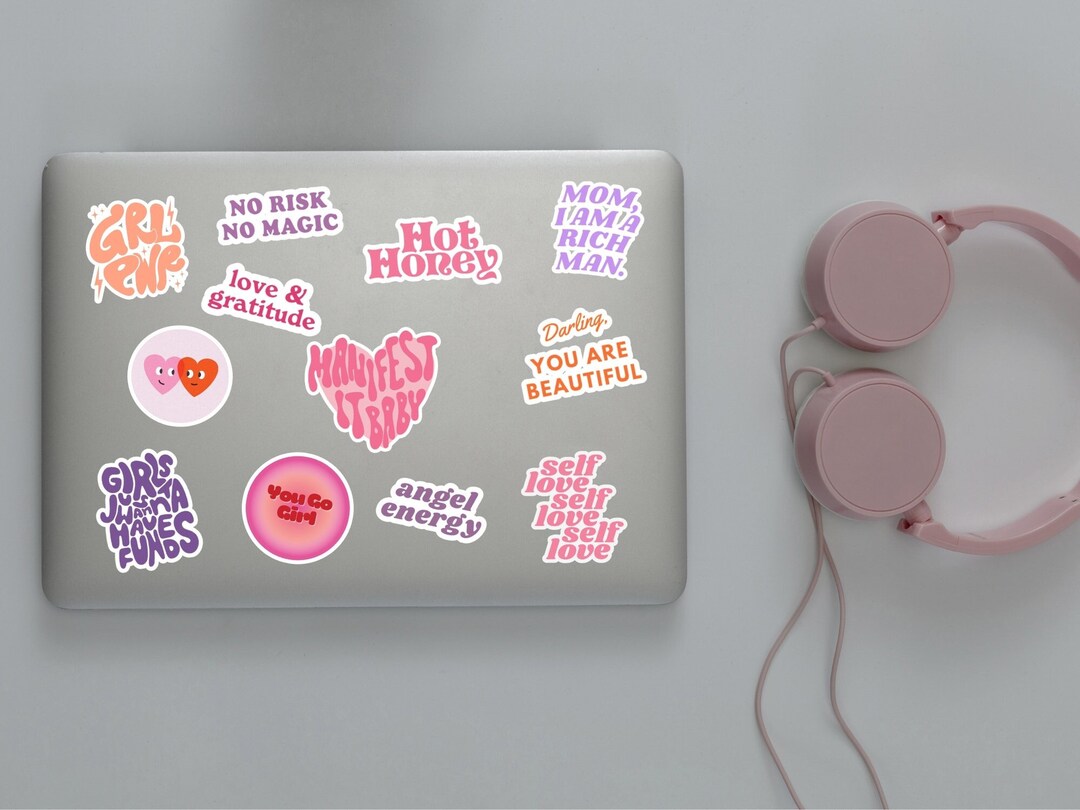 Girl Power Sticker,girly Sticker,sticker Pack, iPad Sticker, Journal ...