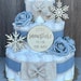 Little Snowflake Diaper Cake Baby Shower Gift Baby Boy Gift Baby Shower ...