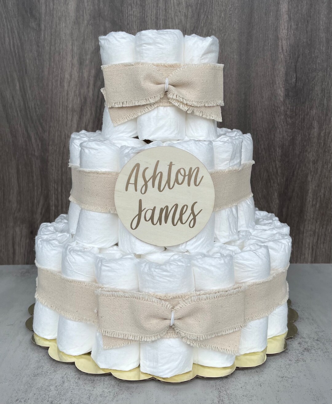 Diaper Cake Sign Diaper Cake Tag Sign for Diaper Cake Baby Diaper Cake ...