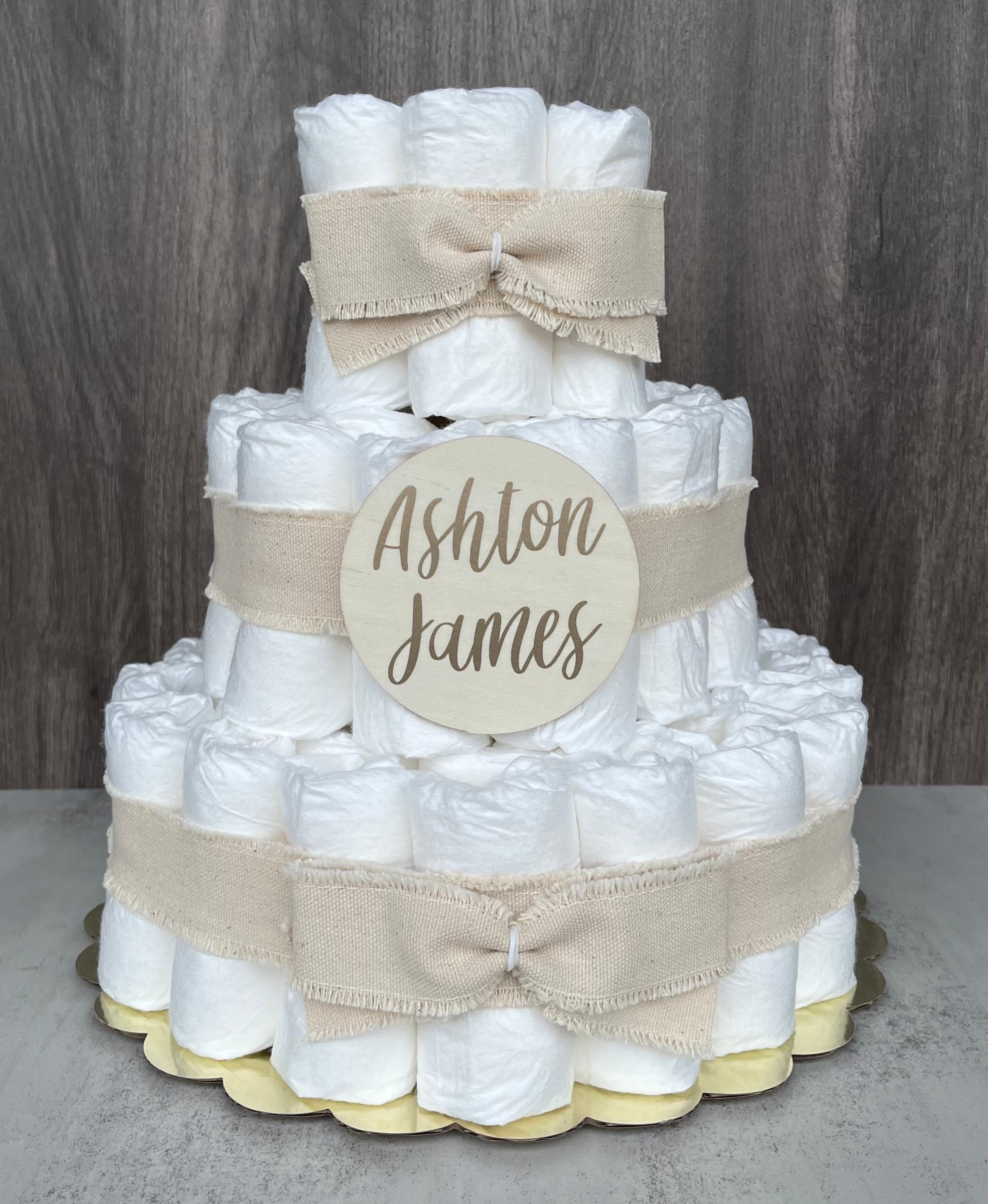 Diaper Cake Sign Diaper Cake Tag Sign for Diaper Cake Baby Diaper Cake ...