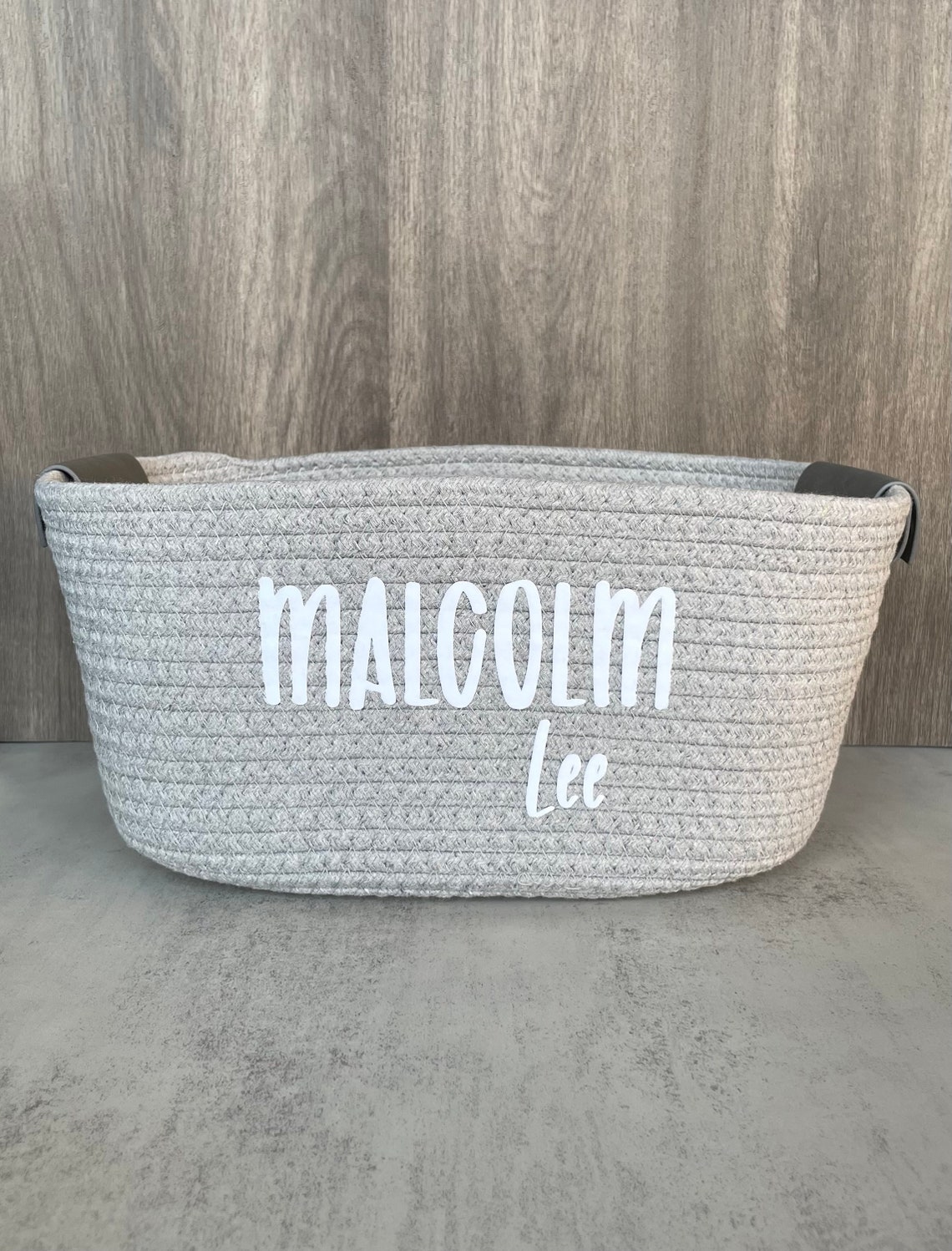 Personalized Basket Baby Shower Basket Custom Name Basket - Etsy