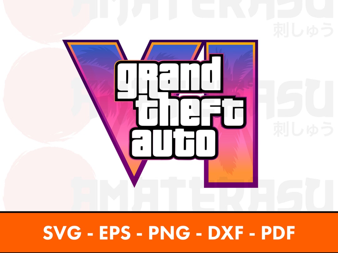 Gta 6 Fan Art Grand Theft Auto VI Digital Design Download in - Etsy ...