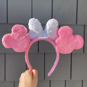 Mickey Waffle Mouse Ears - Strawberries and Cream - Etsy