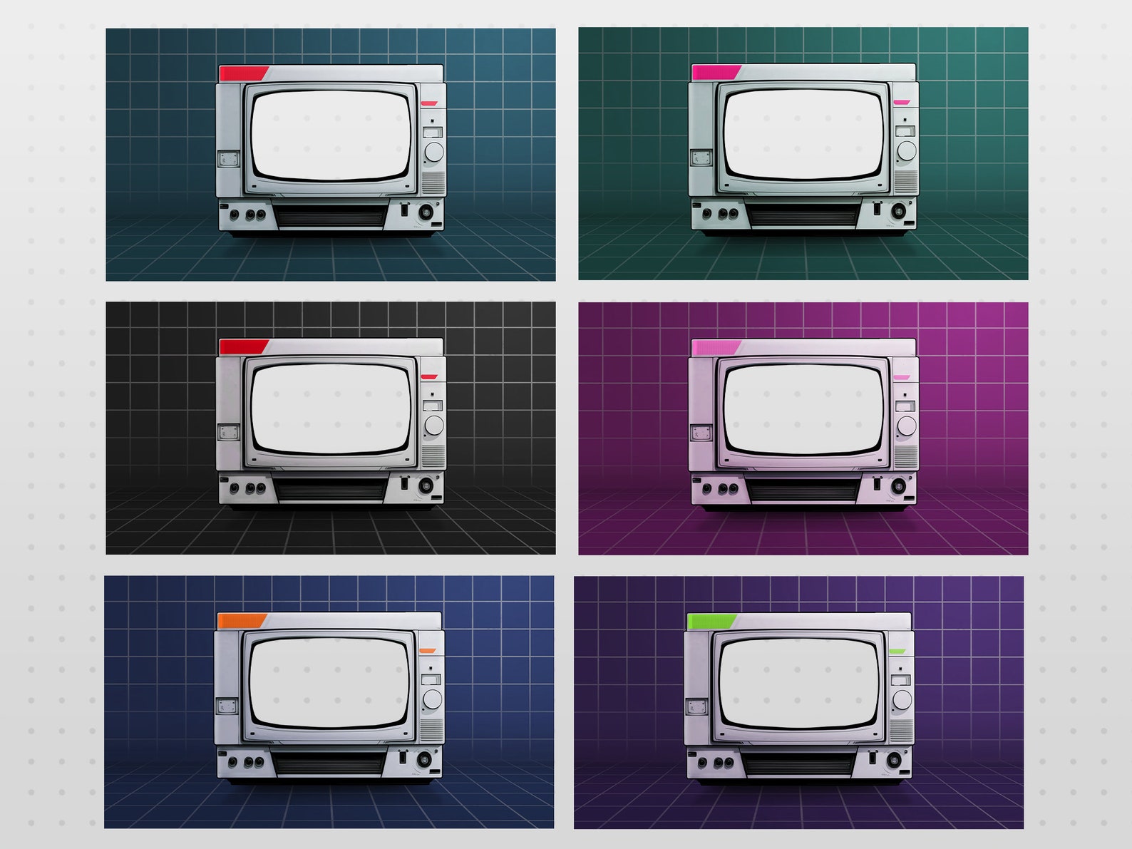 8K+ Retro CRT TV Transparent Stream Overlay - Etsy