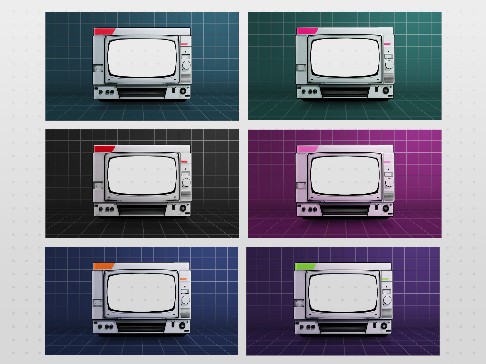 8K+ Retro CRT TV Transparent Stream Overlay - Etsy