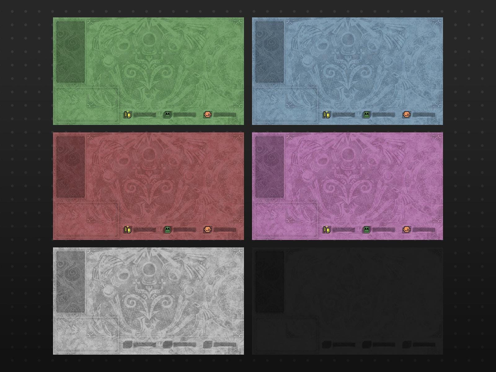 Monster Hunter Stream Overlays + Animations - Etsy