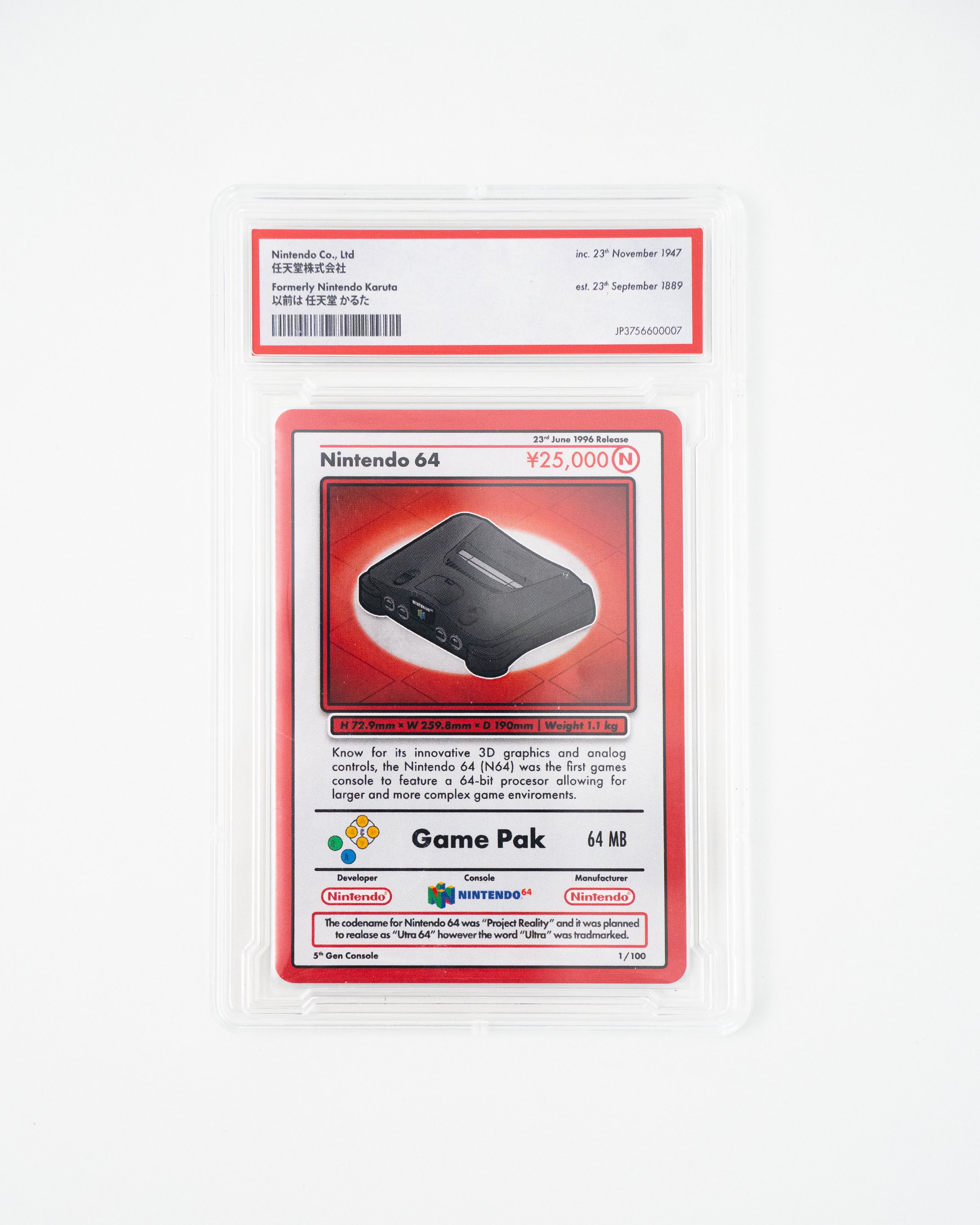 Nintendo 64 Gamecube Console Cards Limited Print Series 2 - Etsy