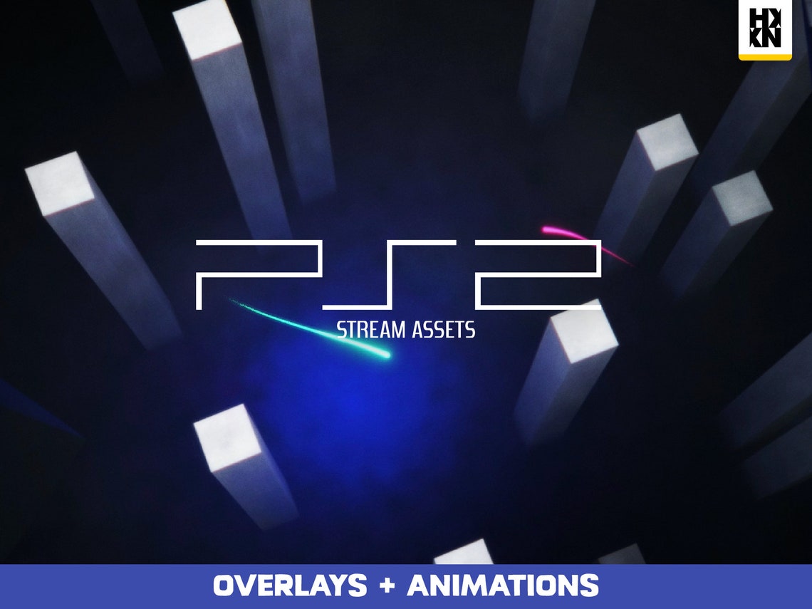Playstation Ps2 Stream Overlay Animation Etsy