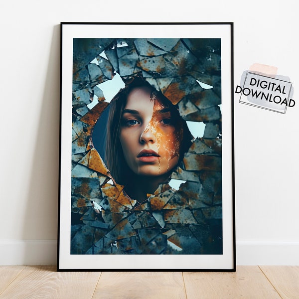 Female Model Posters - Etsy