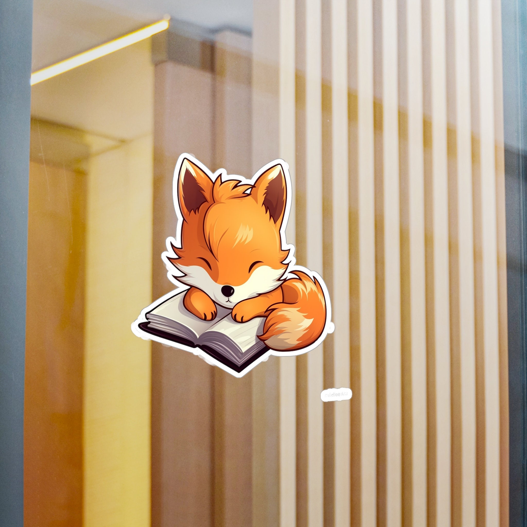 A Fox Curled up With A Book, Fox Tales: 100 Cozy Bookish Images ...