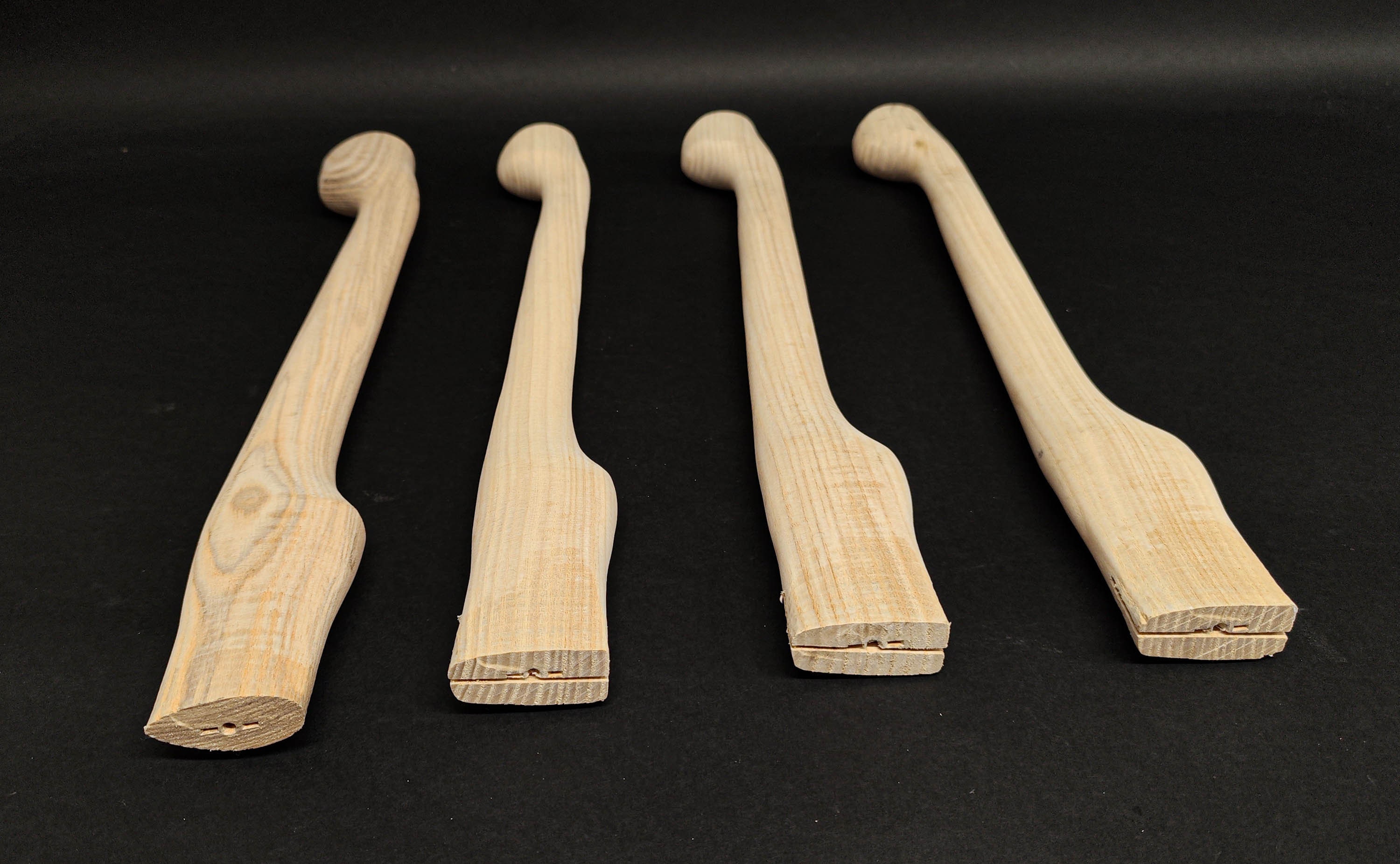 Lot of 4 Pcs 20 Inch (500 Mm) Replacement Axe Handle Blank, Hand ...