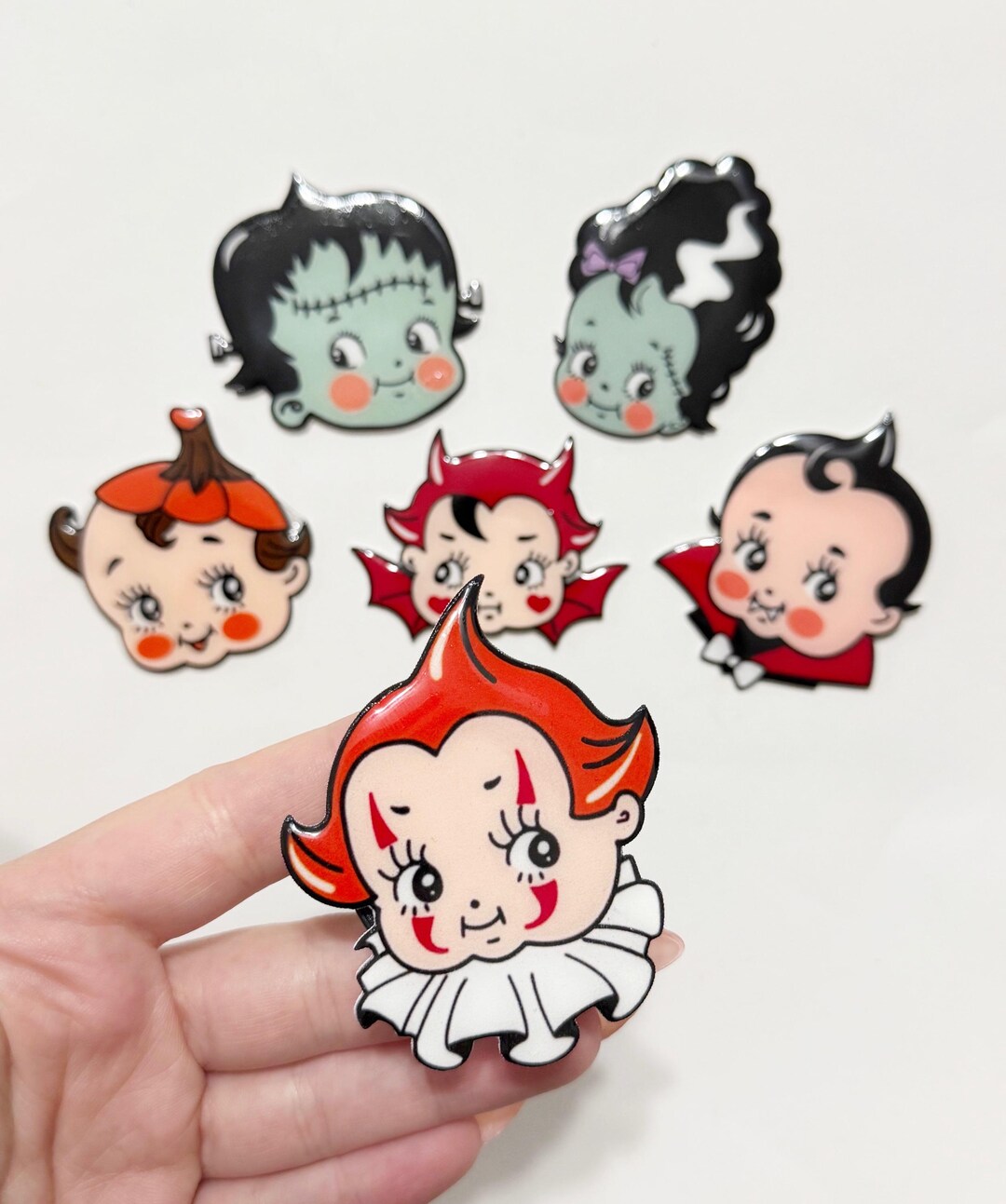 Kewpie Horror Babies Phone Grip, Halloween Phone Grips, Halloween Pop ...