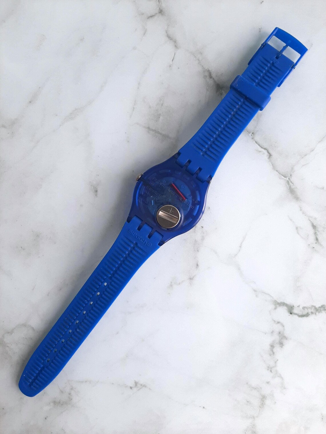 SWATCH INDIGO LACQUERED - Etsy