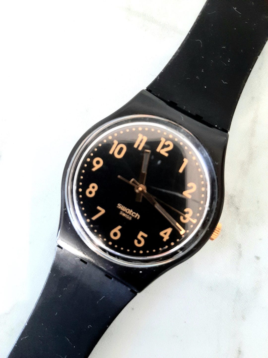 Swatch GOLDEN TAC (GB274) - Etsy