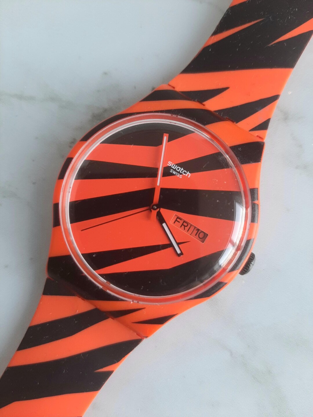 Swatch Sport Special Wonder Zebra SUOZ703 - Etsy