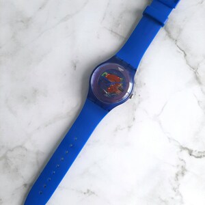 SWATCH INDIGO LACQUERED - Etsy