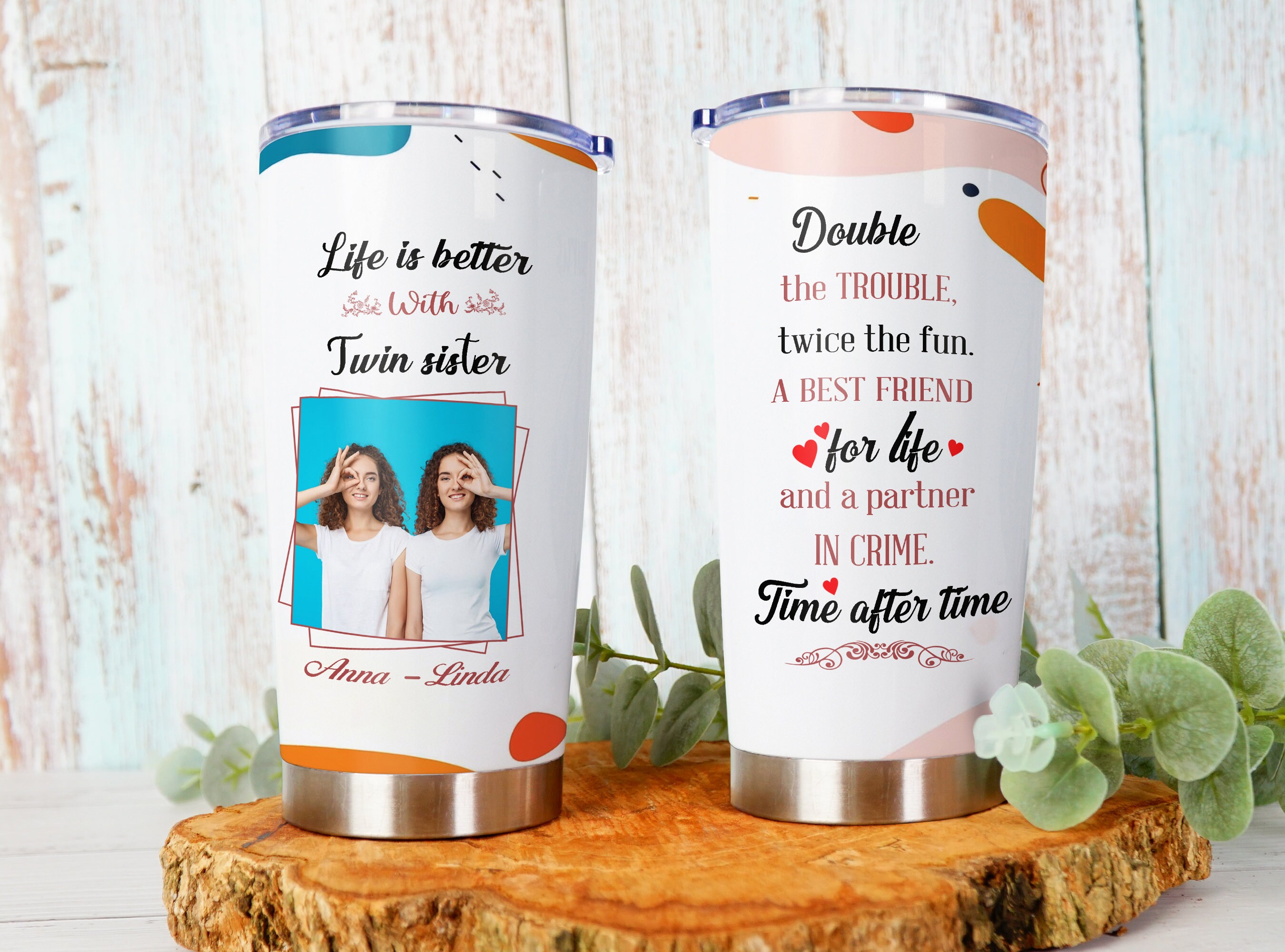 Double the Trouble Twice the Fun Personalized Life is - Etsy