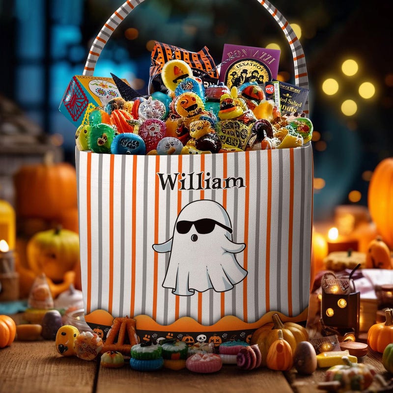 Halloween Basket - Etsy