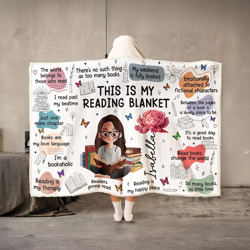 Reading Blanket - Etsy