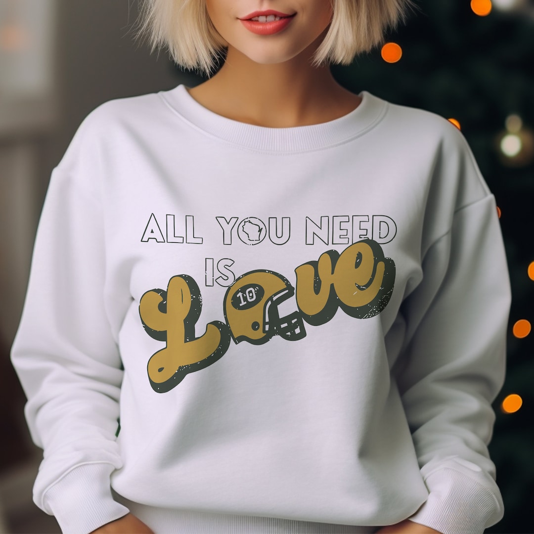 All You Need is Jordan Love Football T Shirt, All You Need is Love ...