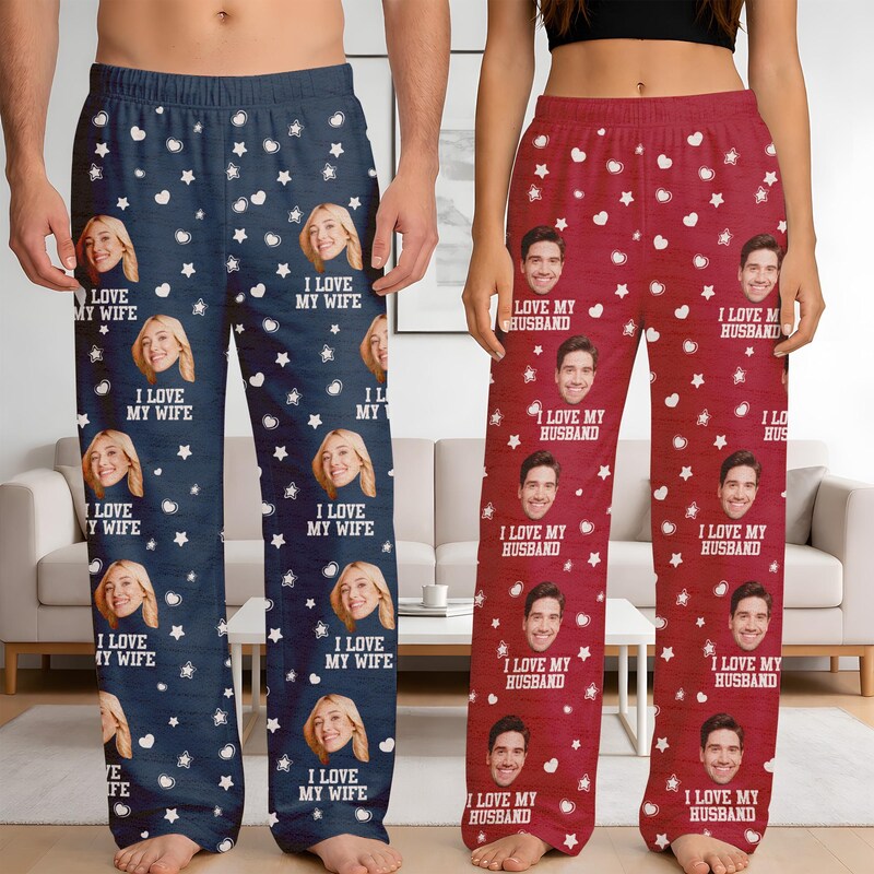 I Love My Boyfriend Pants - Etsy