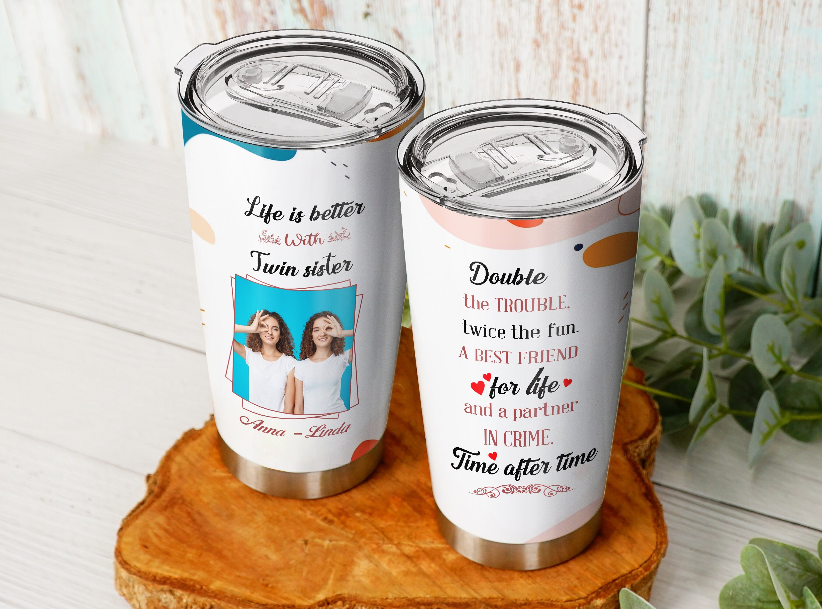 Double the Trouble Twice the Fun Personalized Life is - Etsy
