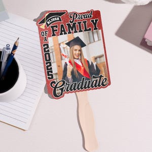 Congrats Graduation Fan Custom Photo, Custom Graduation Fan With ...
