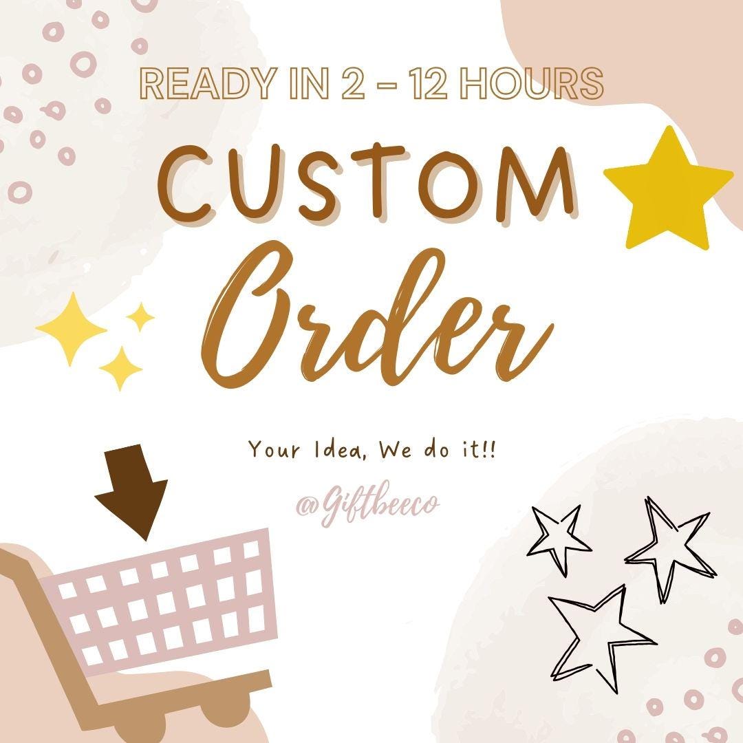 Custom Order, Digital Download, Personalize Your Design - Etsy