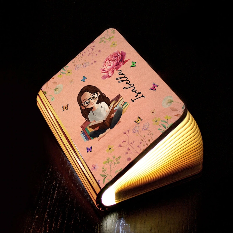 Book Lamp - Etsy