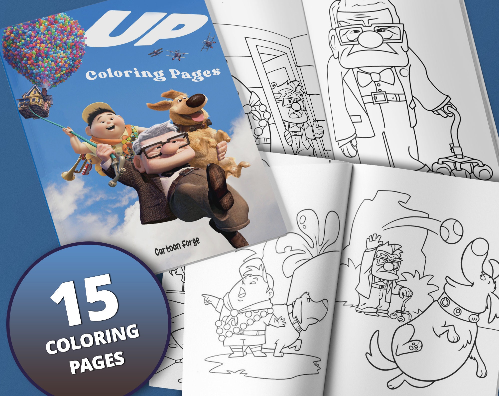 Up Movie Coloring Page