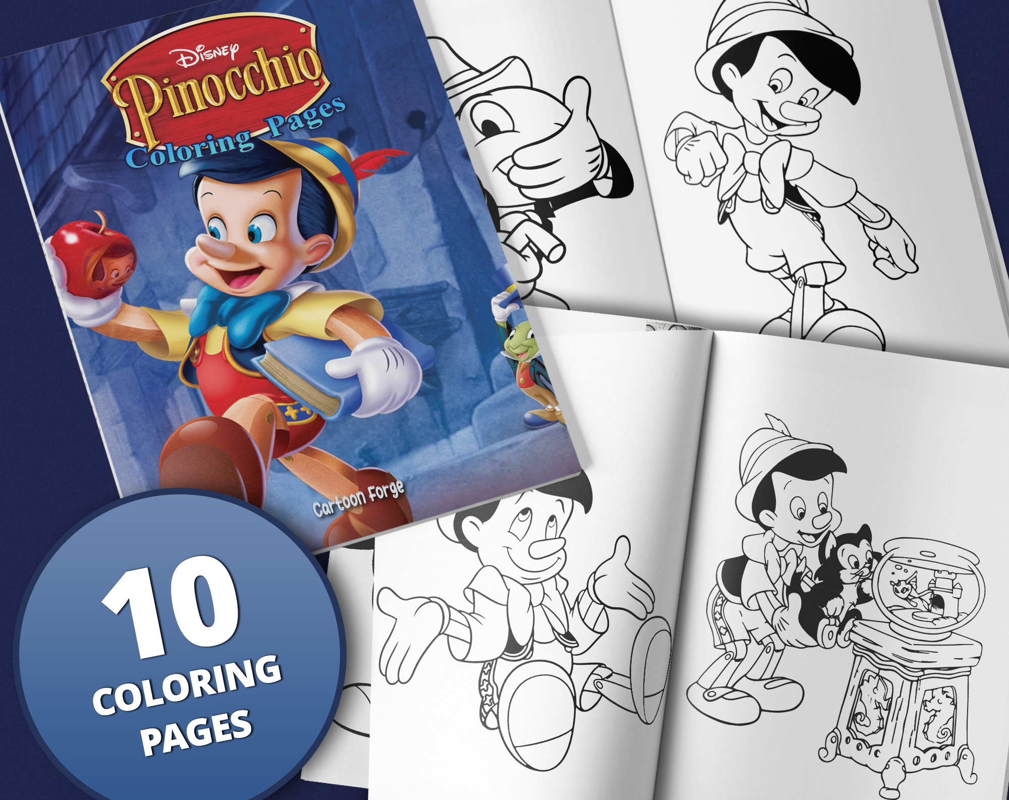 Pinocchio Coloring Pages