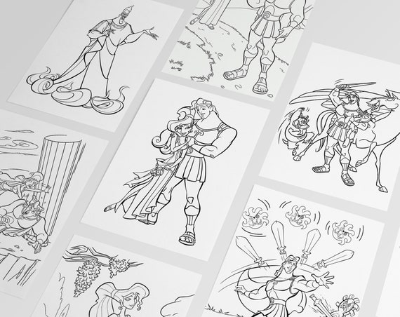 Hercules Coloring Pages To Print