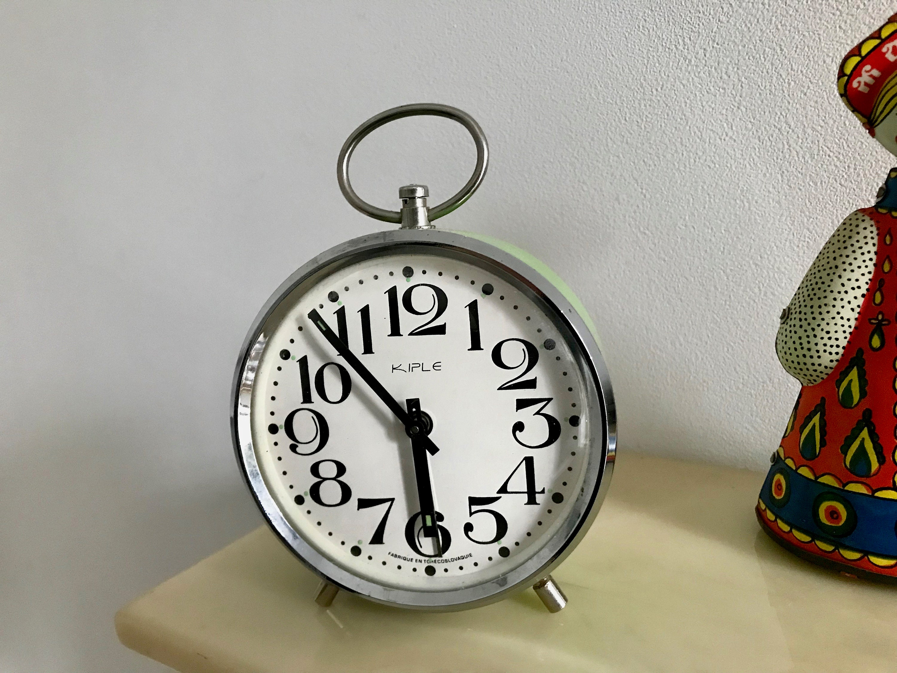 A Fully Functioning Rare Kiple Clock / Alarm Made in the Former ...