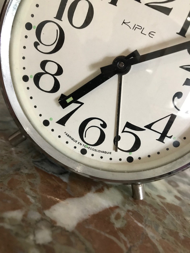 A Fully Functioning Rare Kiple Clock / Alarm Made in the Former ...