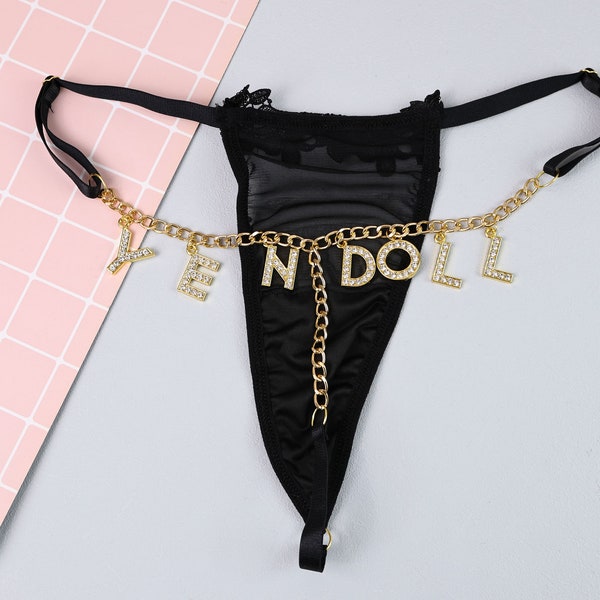 Body Chain Thong - Etsy