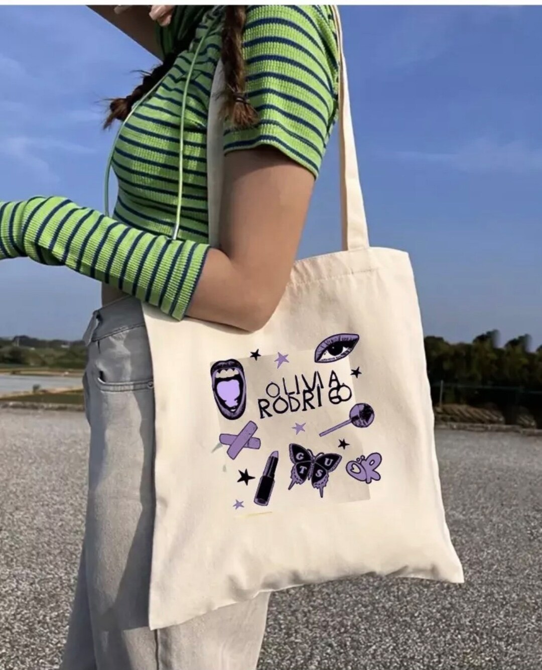 Olivia Rodrigo Guts Guts Beach Shopping Tote Bag - Etsy