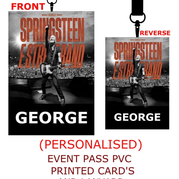 Bruce Springsteen - Etsy UK