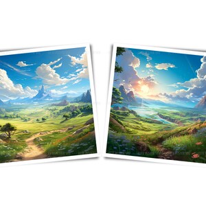 Anime Backgrounds Clipart - China Video Game, Japanese Midday Landscape ...