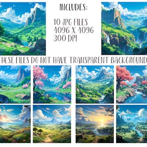 Anime Backgrounds Clipart - China Video Game, Japanese Midday Landscape ...