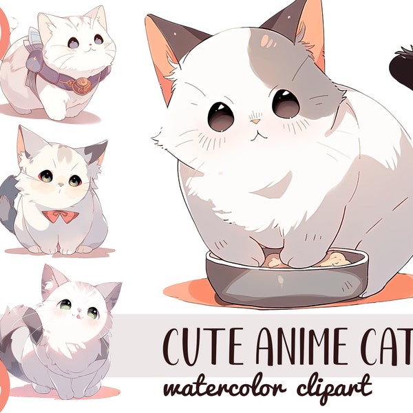 Kawaii Cat - Etsy