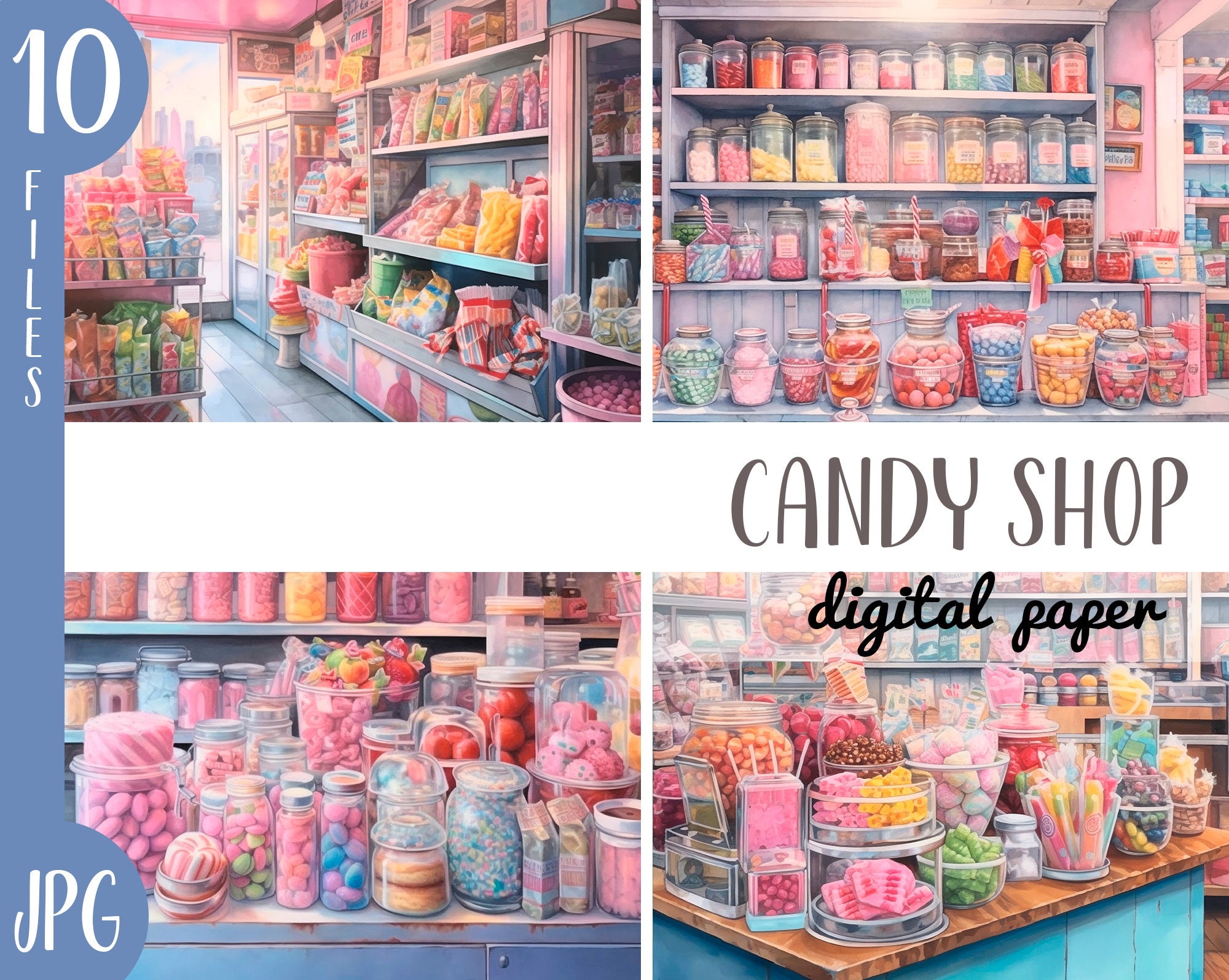 Candy Store Clipart