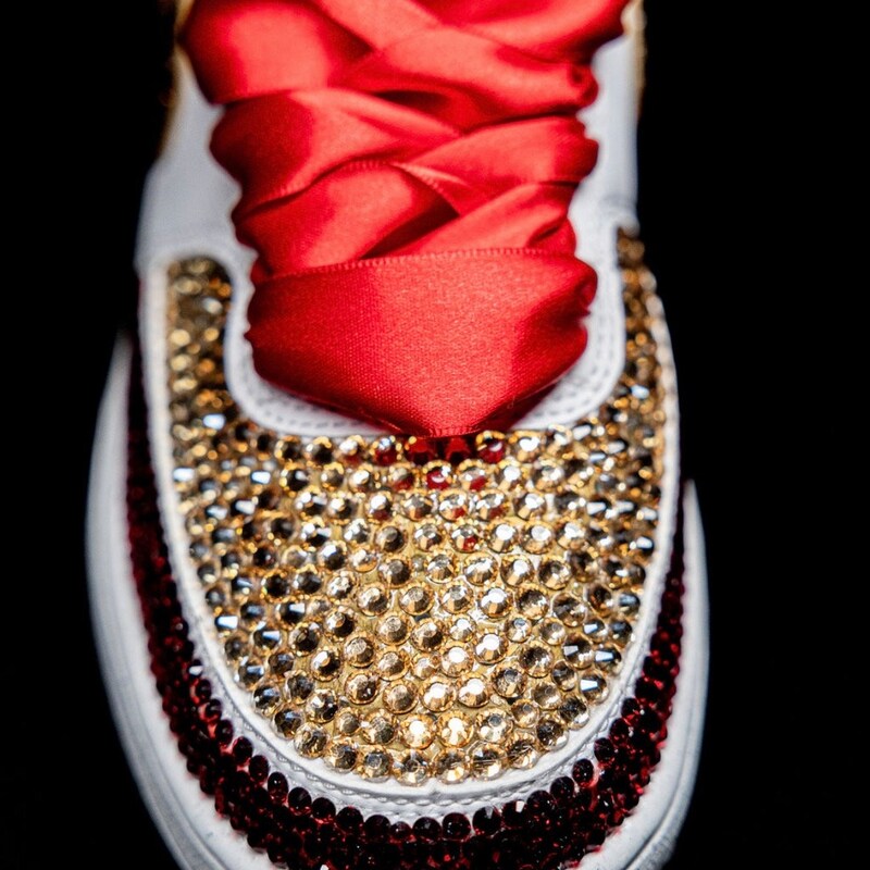 Bedazzled Sneakers Women - Etsy