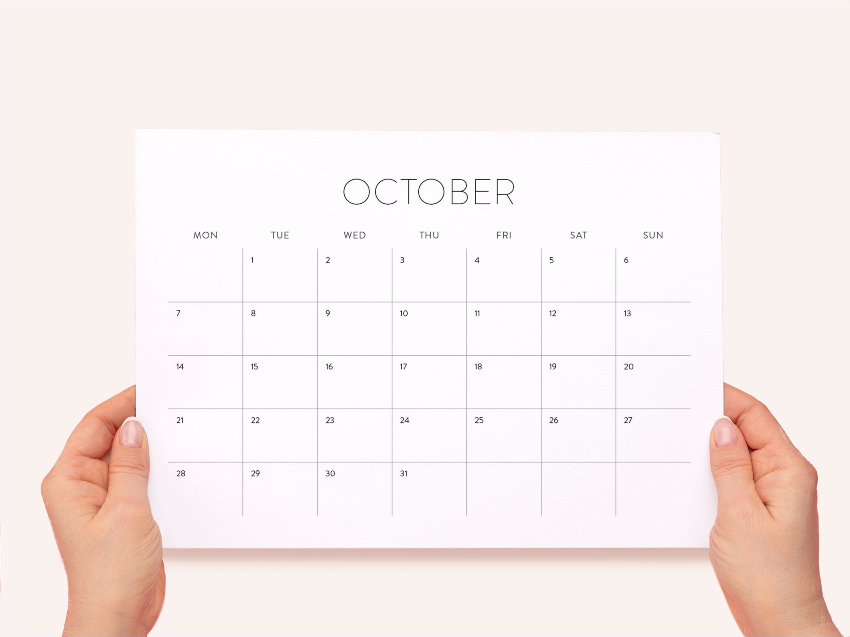 2024 and 2025 Printable Calendar Bundle, Digital Monthly Planner ...