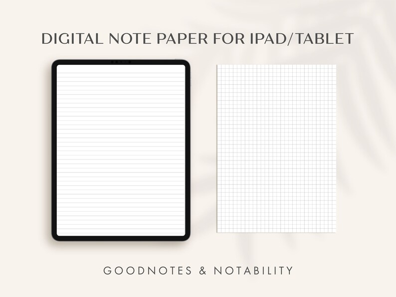 Note Taking Template Printable and Fillable Basic Digital - Etsy