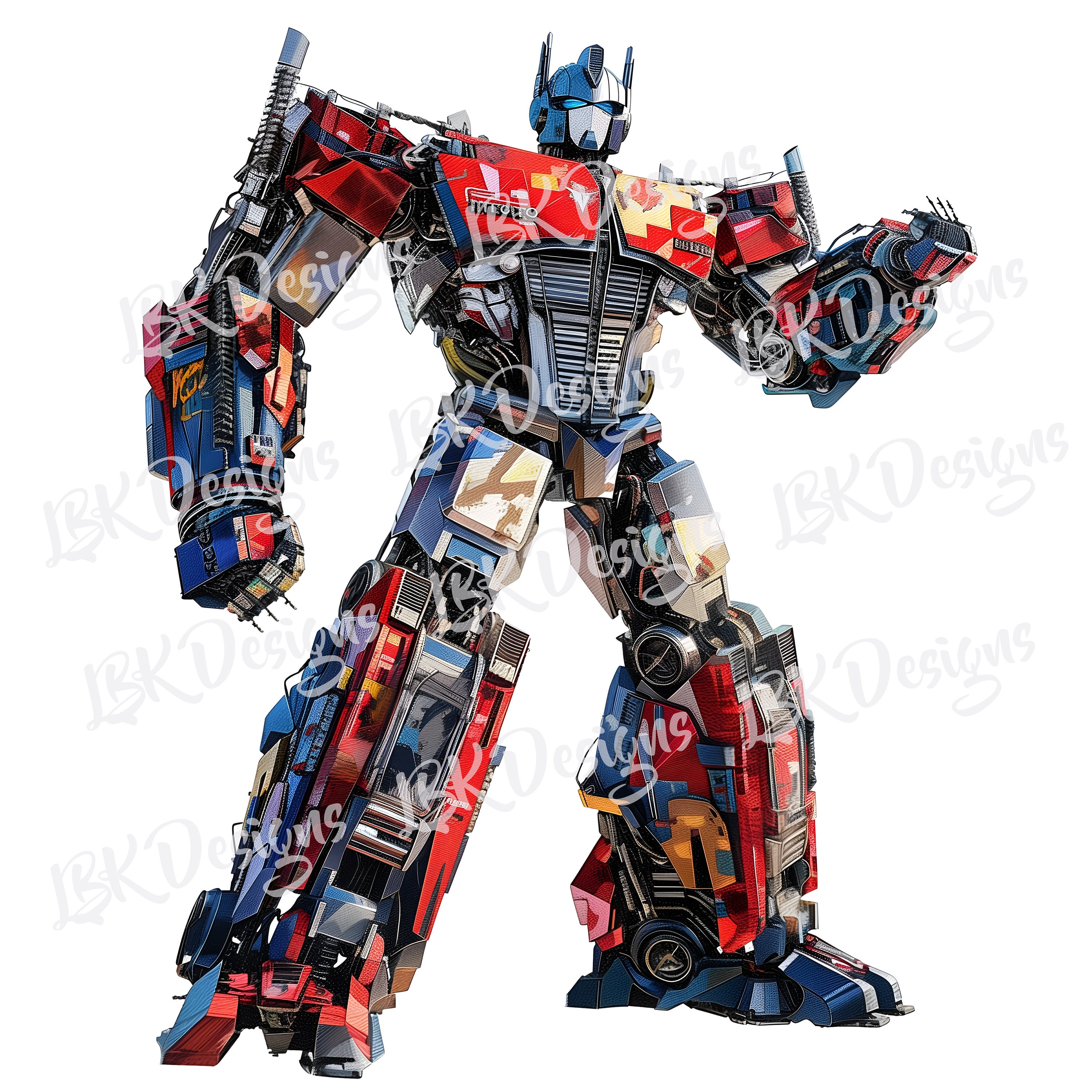Transformer PNG | Digital PNG File - Etsy